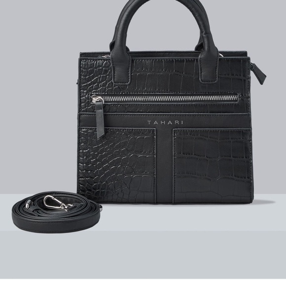 Tahari | Bags | Brand New Tahari Tattler Black Purse | Poshmark